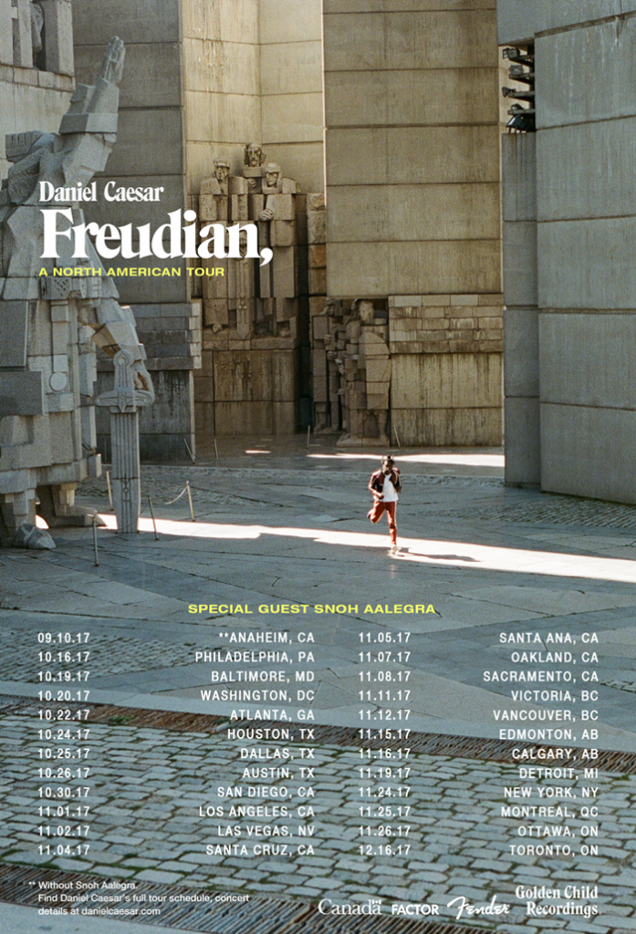 Daniel Caesar Releases Debut Album, ‘Freudian,’ Announces Tour Dates ...