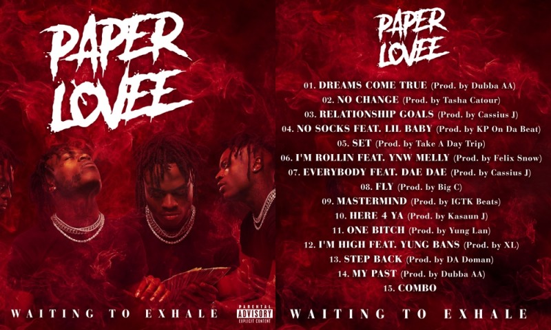 Paper Lovee Releases Debut Mixtape, ‘Waiting to Exhale’ - Singersroom.com