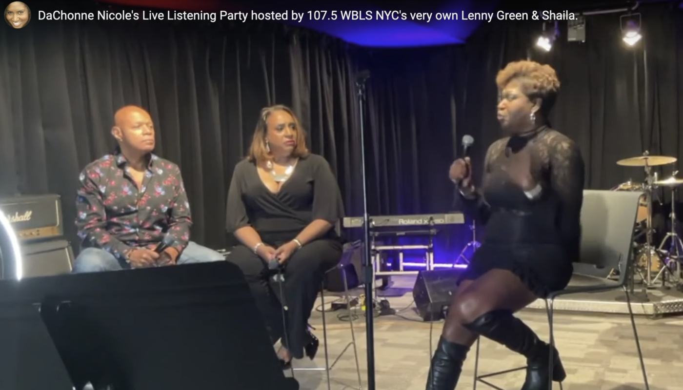 DaChonne Nicole interview with #1 Urban radio 107.5 WBLS NYC with ...